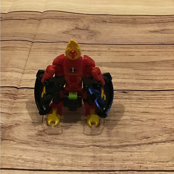 Toys | Ben 1 Omnitrix Launch Battle Red Black Fire Plastic | Poshmark